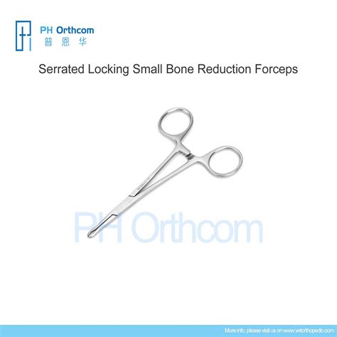 Serrated Locking Small Bone Reduction Forceps Ph Orthcom Veterinary