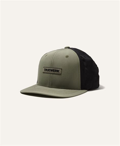 Tech Flatbill Hat Quickdrying Ripstop Truewerk