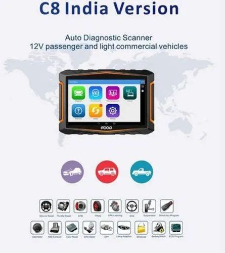 Android C8 India Version Fcar Ultimate Automotive Diagnostic Scan Tool
