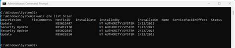 Get Lists Of Installed Microsoft Windows Updates Techdirectarchive