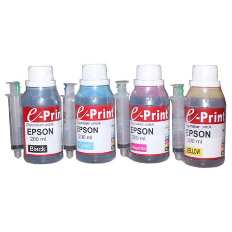 Jual Tinta Refill Canon Eprint 200ml Tinta Printer E Print Shopee Indonesia