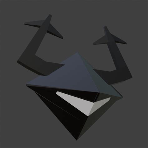 🎭 Roaring Knight Deltarune Mask For Cosplay・ Stl File For 3d Printing
