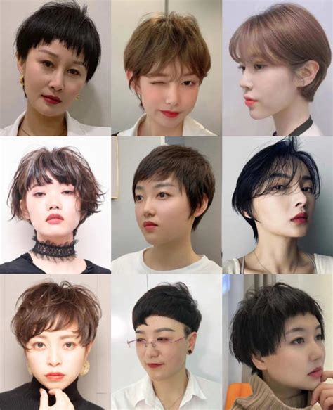 4月流行短发100多款，利落时尚美如画，越来越多的女性这样剪 知乎