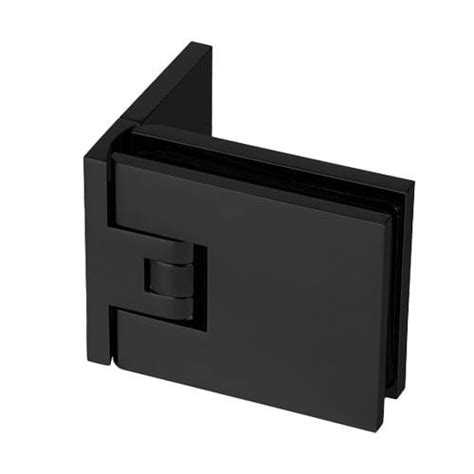 Glass To Wall Series Shower Glass Door Offset Hinge Brass