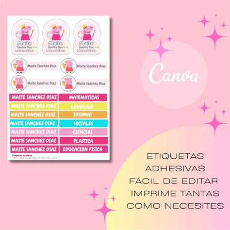 Pin De Mac71265 En Etiquetas Escolares Escolares