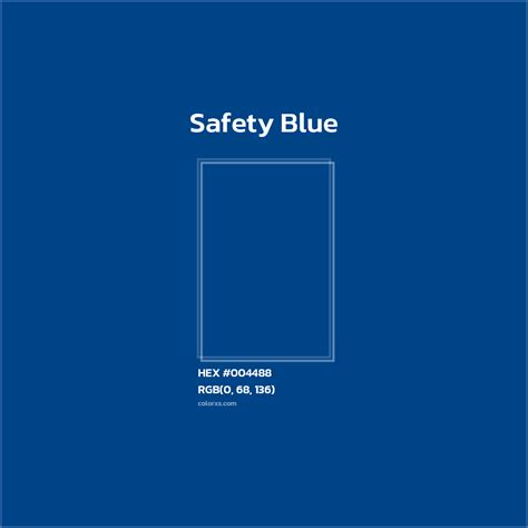 About Safety Blue Color Meaning Codes Similar Colors And Paints