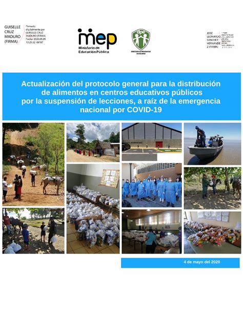 Pdf Actualización Del Protocolo General Para La Debido Al