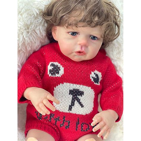 24 Polegadas Já Pintado Acabado Boneca Reborn Criança Sandie Popular Realista Toque Suave 3d