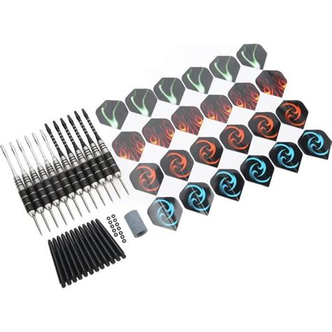 Kit De Fléchettes Jeu De Fléchettes Professionnel Exquis 12 Pièces