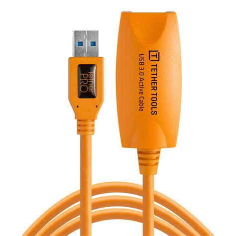 Tether Tools Tetherpro Usb 30 Active Extension Cable 16 Ft Orange