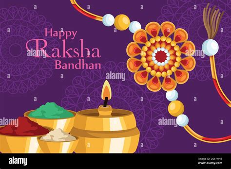 Raksha Bandhan Celebration Stock Vector Image And Art Alamy
