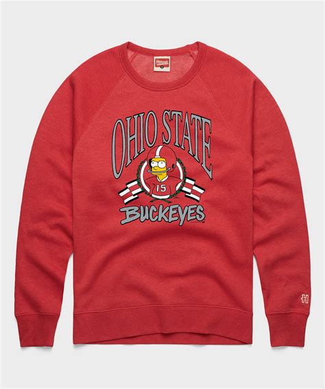 The Simpsons Bart X Ohio State Crewneck Homage