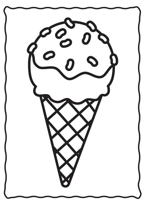 Helados Para Colorear