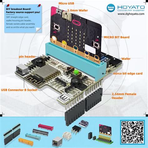 Catherine Tang Header Socket Pcie Connector Wire To Board On Linkedin Bbc Micro Bit Breakout