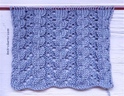 Lace Cable Stitch Knitting Pattern Free Knitting Patterns