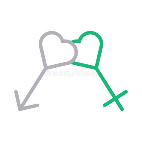 Sex Colour Line Vector Icon Stock Vector Illustration Of Abstract