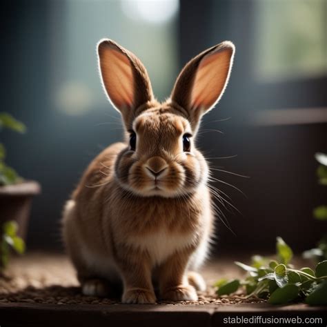 A Crying Rabbit Stable Diffusion Online