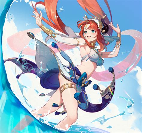 Honlo Nilou Genshin Impact Genshin Impact Commentary Highres