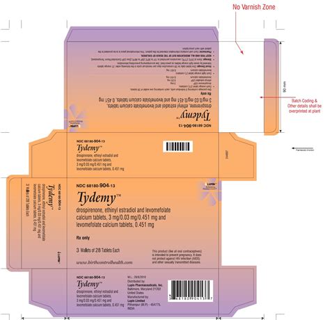 Tydemy Fda Prescribing Information Side Effects And Uses