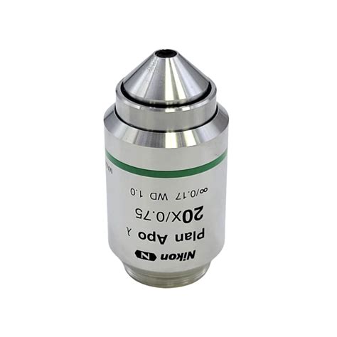 Nikon Microscope Objective Cfi Plan Apo 20x Lambda Microscope Marketplace