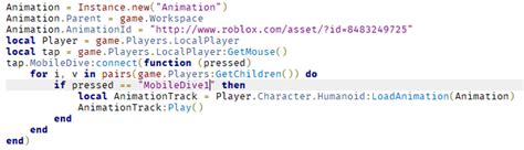 How To Activate An Animation On Mobile Scripting Support Developer