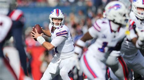 Patriots Bills Preview Peaking Josh Allen Last Thing Pats Need