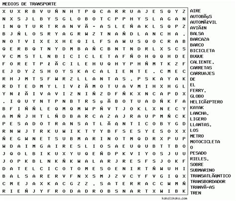 Sopas De Letras Words Word Search Puzzle
