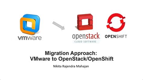 Vmware To Openstack Migration Approach Youtube
