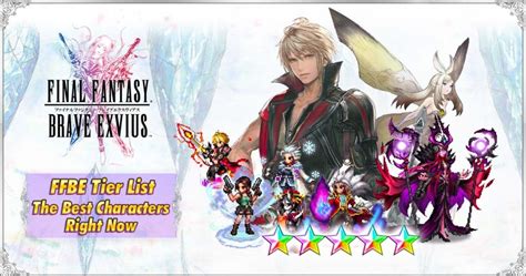 Final Fantasy Brave Exvius Tier List December 2022