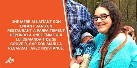 Une Femme Demande à Une Mère Qui Allaite De Se Couvrir Parce Que Son