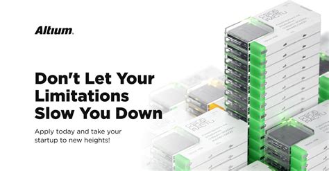 Altium® On Linkedin Take Your Startup To The Next Level With Altium Launchpad