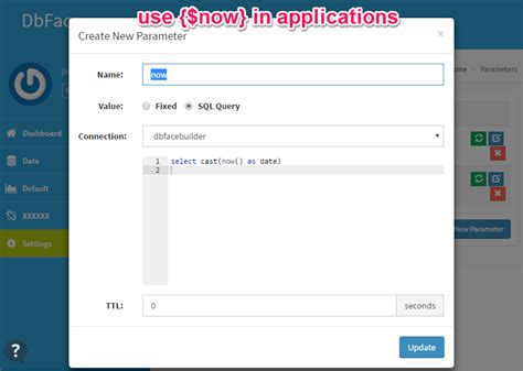 Global Parameters Dbface Documentation