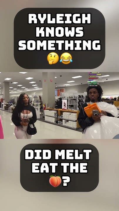 Famous Ryleigh Exposes Melt 😱🍑 Did He Really Eat It Meltislive