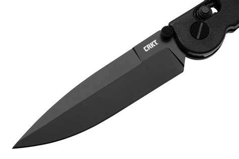 Crkt M16 Crossbar Lock Spear Point M16 03xk Black Edp D2 Black Grivory Taschenmesser Kit