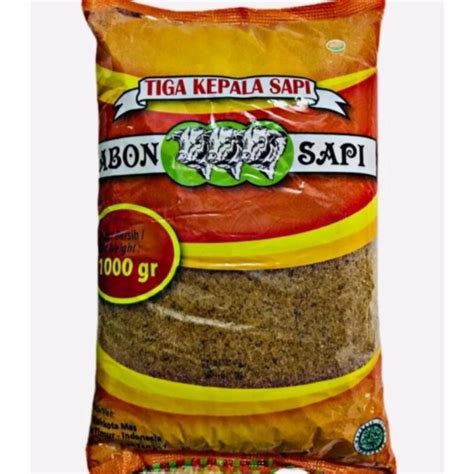 Jual Abon Sapi Tiga Kepala Pasar Online Makassar Shopee Indonesia