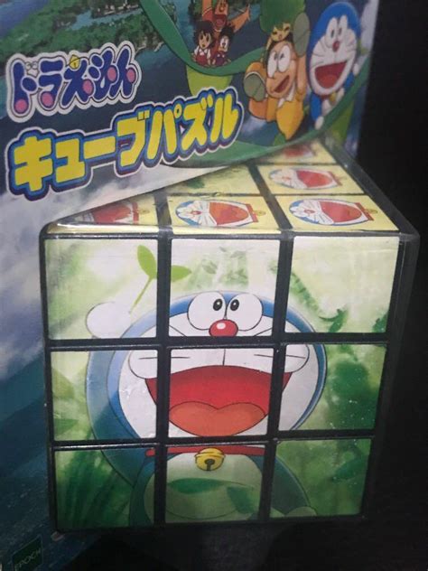 Doraemon Rubik Cube Toys And Games Bricks And Figurines On Carousell