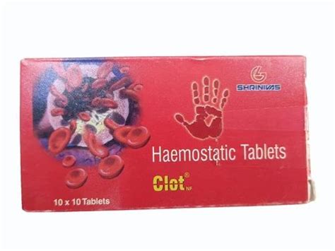 Clot Haemostatic Tablets At ₹ 290box Haemostatic Agents In Patna