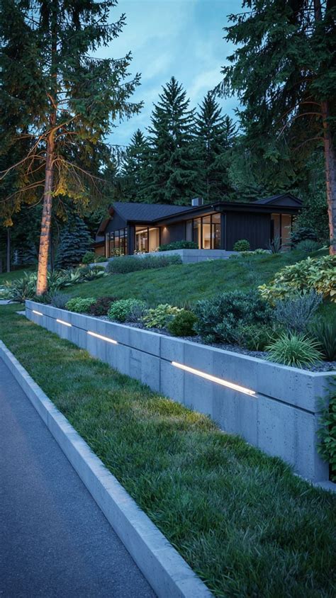 Up Front Yard Slope Design Ideas For Landscaping On A Slope