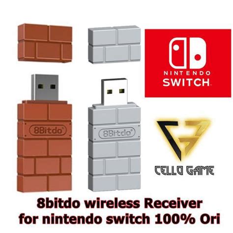 Jual Switch 8bitdo Usb Wireless Controller Adapter Nintendo Switch Stik