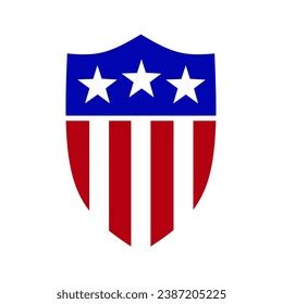 Us Flag Symbol Logo Vector Stock Vector Royalty Free 355211204