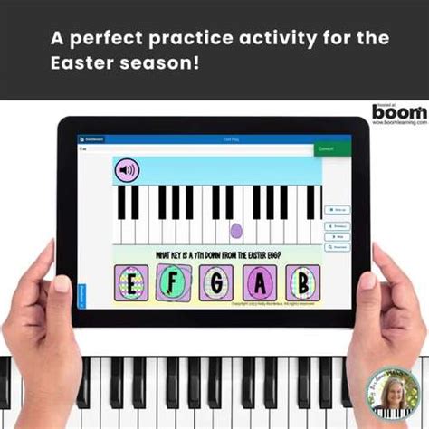 Easter Intervals Boom™ Cards Activity 6ths 7ths And Octaves On The