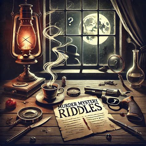 150 Murder Mystery Riddles Can You Crack The Case Daily Riddles
