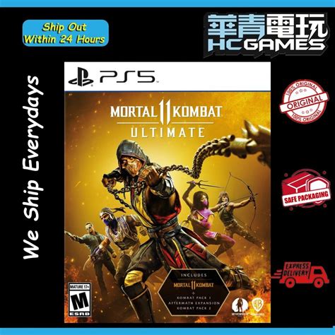 PS5 Mortal Kombat 11 Ultimate Edition (English-Disc-New Seal) MK 11 ...