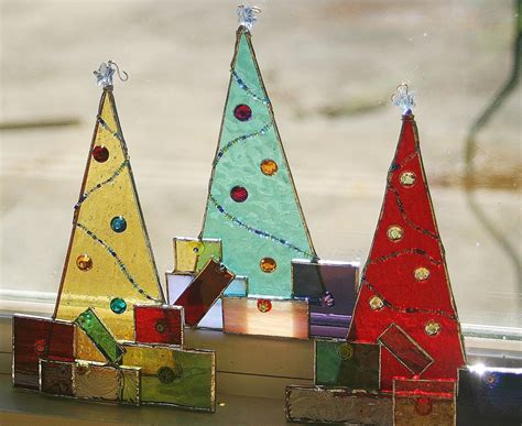 Holiday Stained Glass Patterns