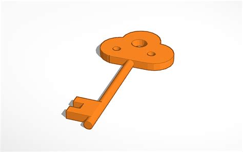 3d Design Dimensions Key{practical} Tinkercad