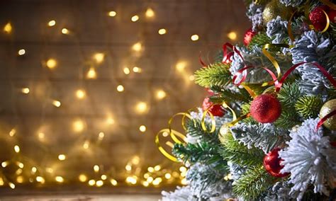 Premium Photo Rustic Holiday Background With Christmas Tree