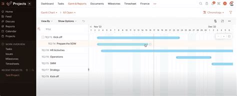 Using Gantt Chart To Manage Task Dependencies In Zoho Projects