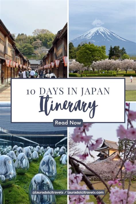 Japan Travel Itinerary 60 Photos