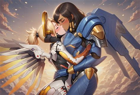 Mercy X Pharah By Bopitphy On Deviantart