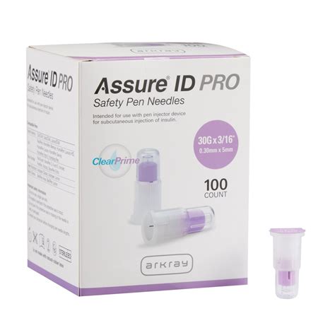 Arkray Usa Inc Assure® Id Pro Safety Pen Needle 30g X 5mm Durapro